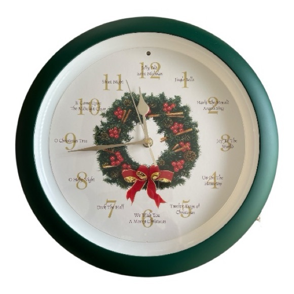 Feldstein & Associates,Inc | Holiday | Vintage Christmas Carol Clock ...